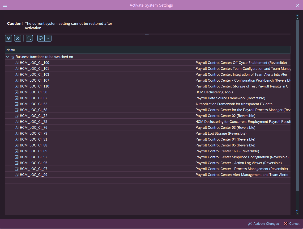 Modern SAP Payroll Control Center - j&s-soft
